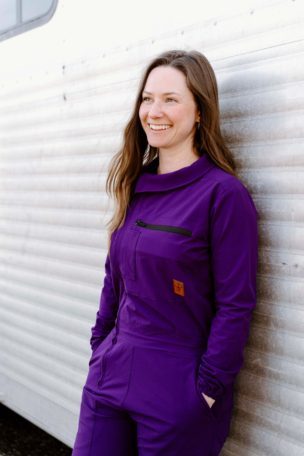 Long-Sleeve Quick Dry Coveralls - Women's Full Coverage Workwear | DFR ...