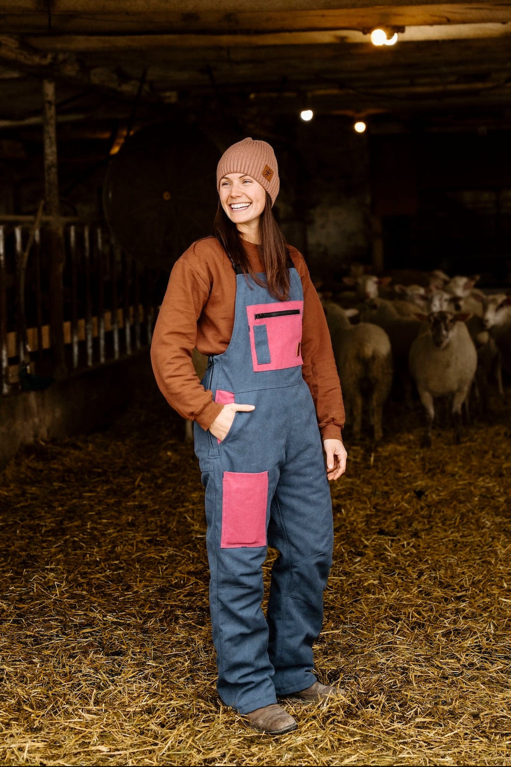 Grant's Lilac Insulated Overalls - Women's Winter Workwear | DFR ...