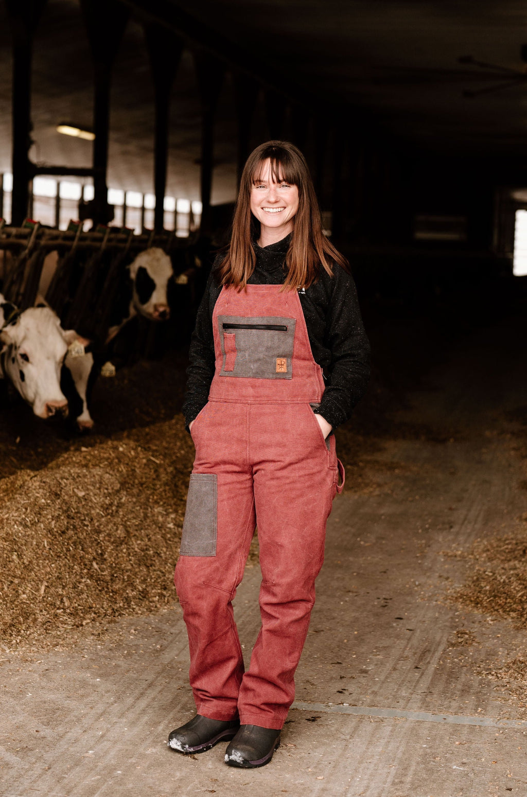 Saratoga Rose Canvas Overall - Women's Unlined Workwear | DFR – Durnin ...